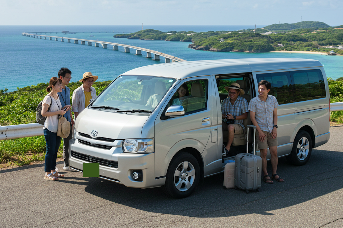 Private Daily Car Hire in Okinawa using Okinawa Toyota Hiace Van - Easy ...